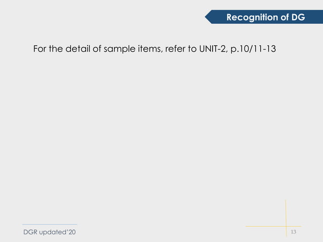 Dgr recurrent 2020 edition 61th | PDF