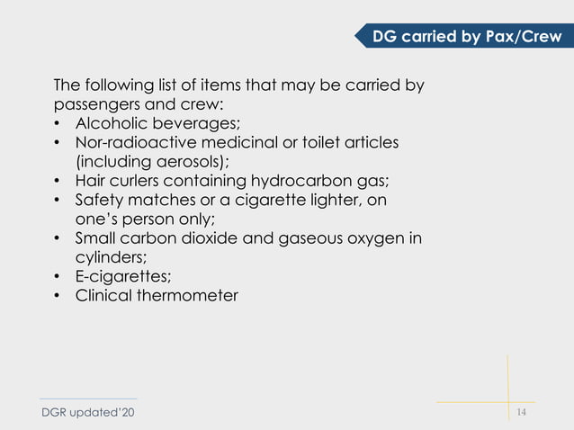 Dgr recurrent 2020 edition 61th | PDF