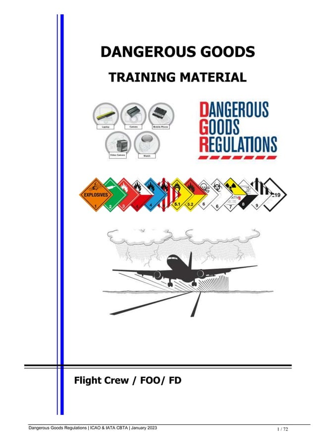 DGR Training Material Flight Crew & FOO.doc | Aviation Industry ...