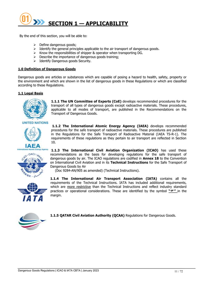 DGR Training Material Flight Crew & FOO.doc