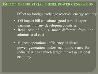 Energy Efficiency in Diesel Generator Operation | PPT