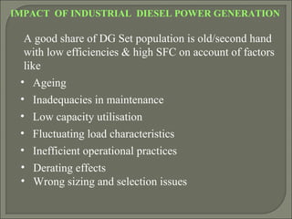 Energy Efficiency in Diesel Generator Operation | PPT