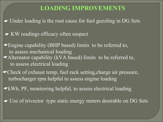 Energy Efficiency in Diesel Generator Operation | PPT