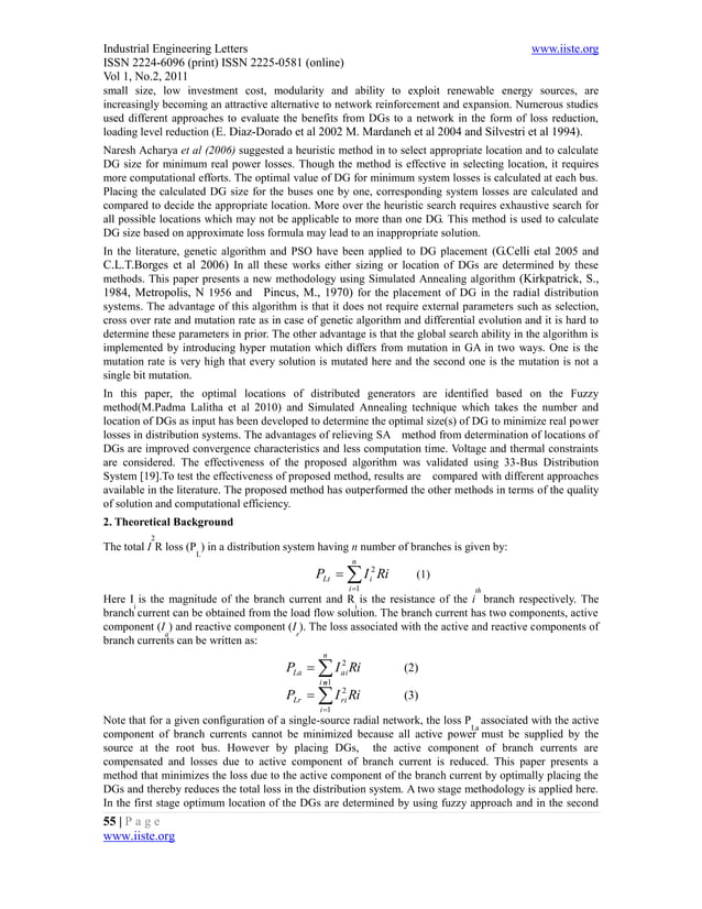 Dg Source Allocation By Fuzzy And Sa In Distribution System For Loss Reduction And Voltage