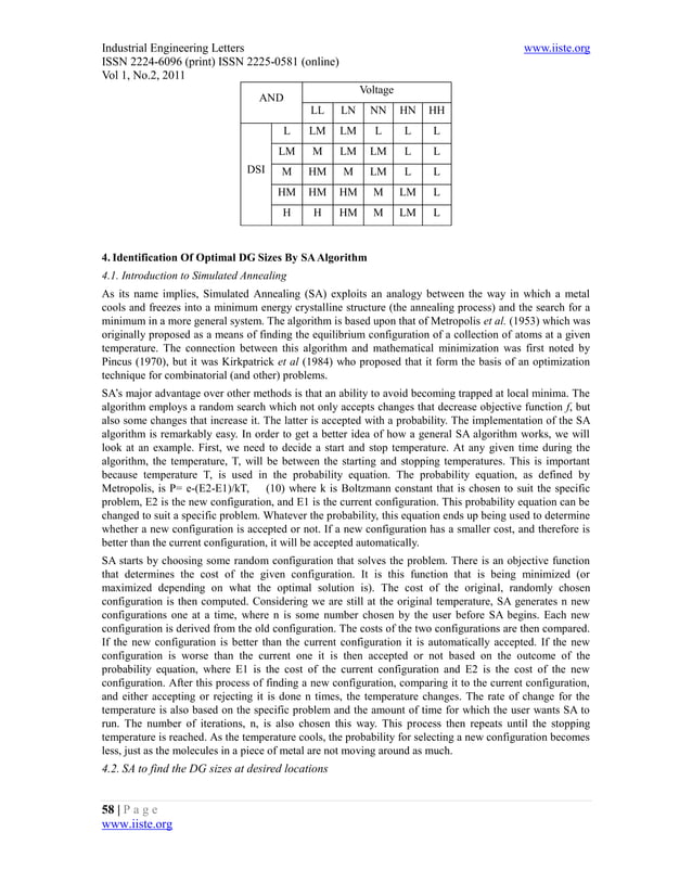 Dg Source Allocation By Fuzzy And Sa In Distribution System For Loss Reduction And Voltage