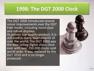 DGT Clocks Evolution | PPTX