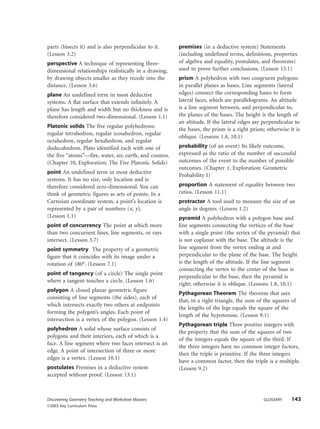 Geometry vocabulary #2 | PDF