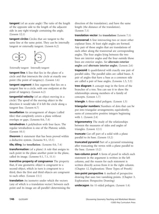 Geometry vocabulary #2 | PDF