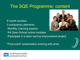 Safety, Quality and Patient Experience Programme (SQE) | PPT