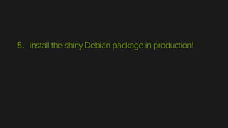 Packaging in packaging: dh-virtualenv | PPT