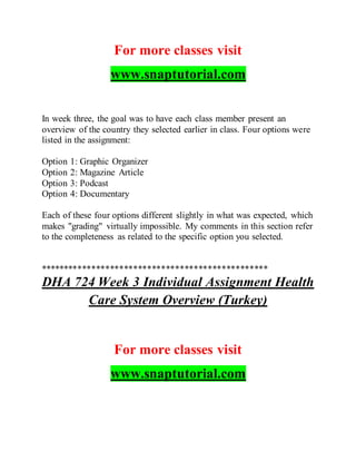 Dha 724 Education Redefined - snaptutorial.com