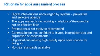 UK mHealth app assessment | PPTX