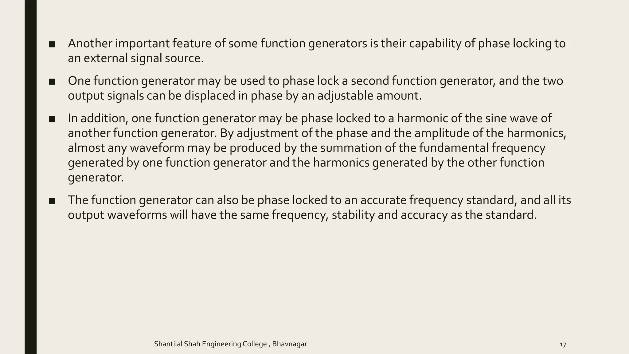 AC Signal Sources. | PPTX | Dance and Electronic Music | Music