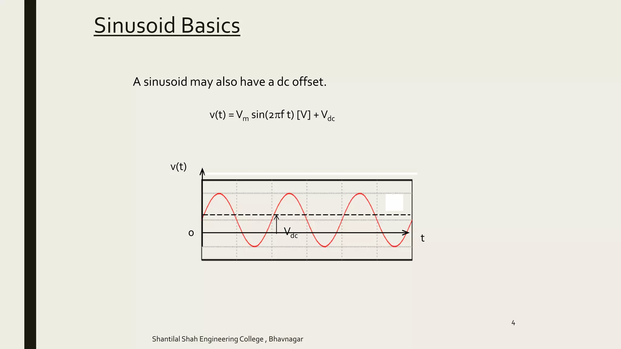 AC Signal Sources. | PPTX | Dance and Electronic Music | Music