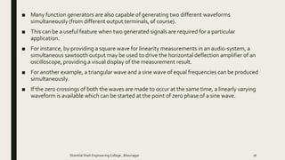 AC Signal Sources. | PPTX | Dance and Electronic Music | Music