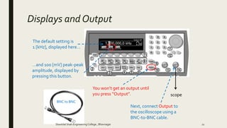 AC Signal Sources. | PPTX | Dance and Electronic Music | Music