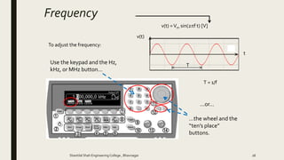 AC Signal Sources. | PPTX | Dance and Electronic Music | Music