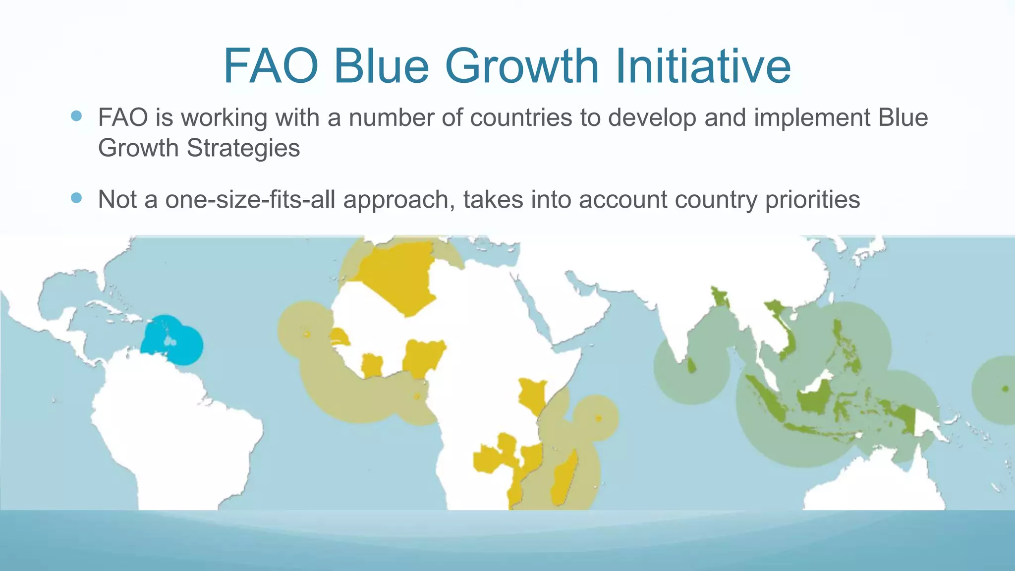 FAO’s Blue Growth Initiative | PPTX | Agriculture | Industries