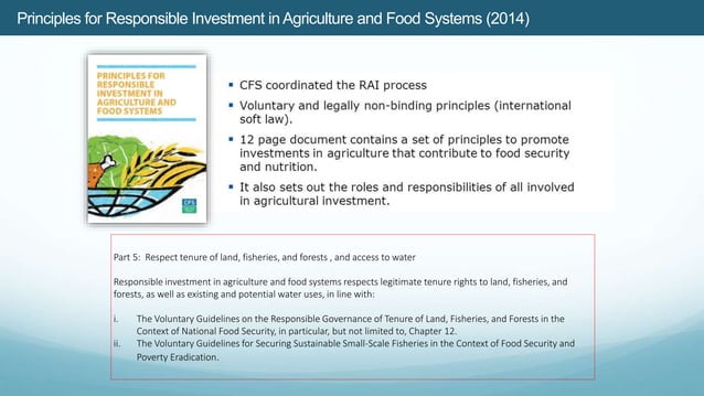 FAO’s Blue Growth Initiative | PPT