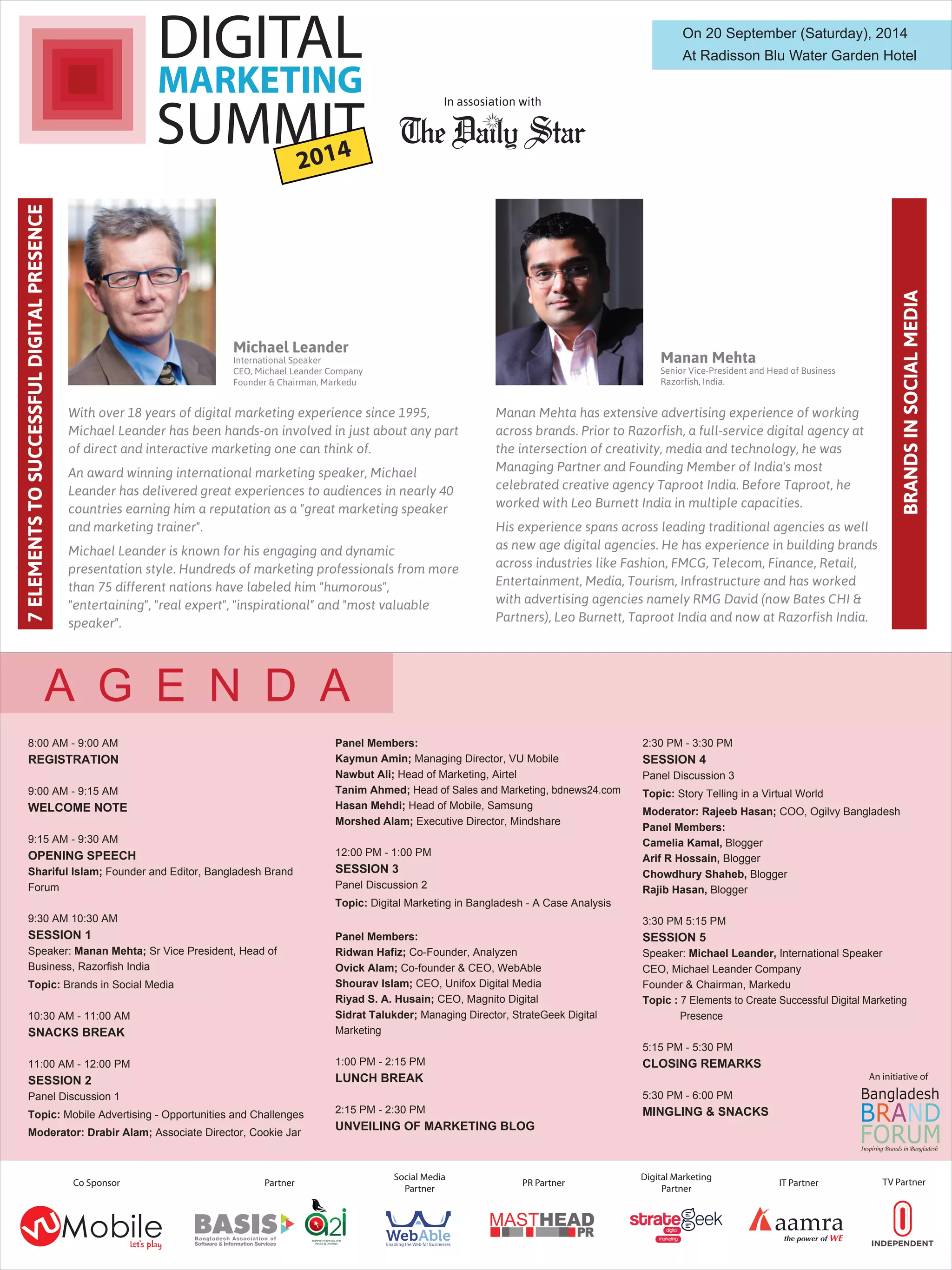 Digital Marketing Summit in Dhaka, Bangladesh | PDF