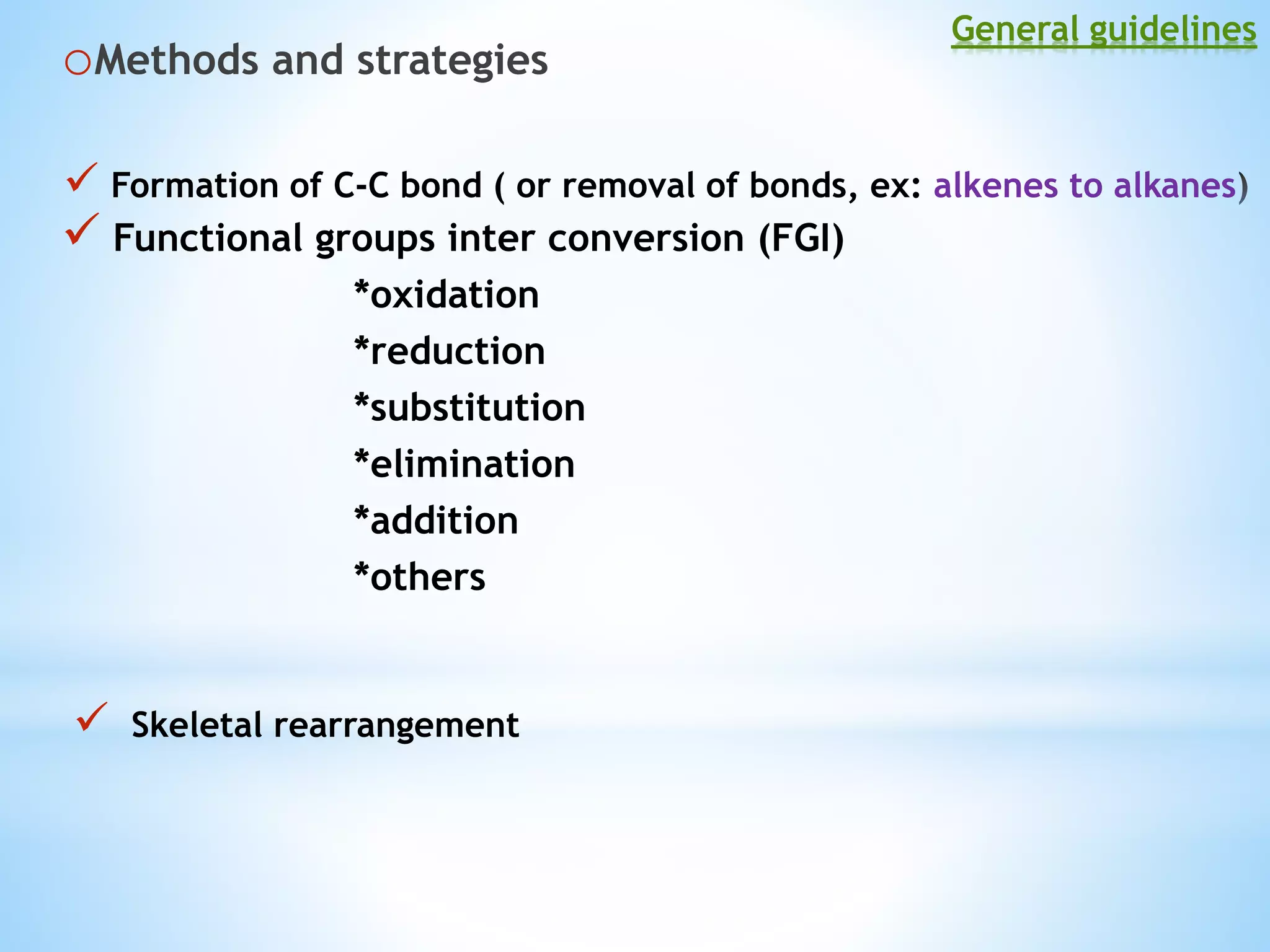 synthesis of drug | PPTX