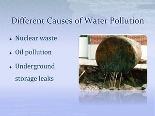 Water pollution | PPTX
