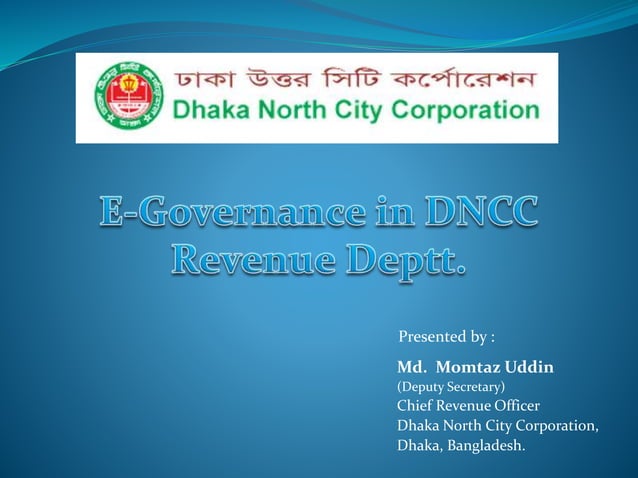 Dhaka North City Corporation DNCC Project | PPTX | Business | Business ...