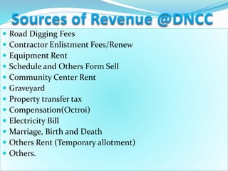 Dhaka North City Corporation DNCC Project | PPTX | Business | Business ...