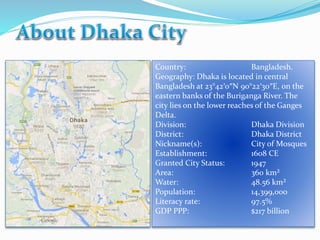 Dhaka North City Corporation DNCC Project | PPTX