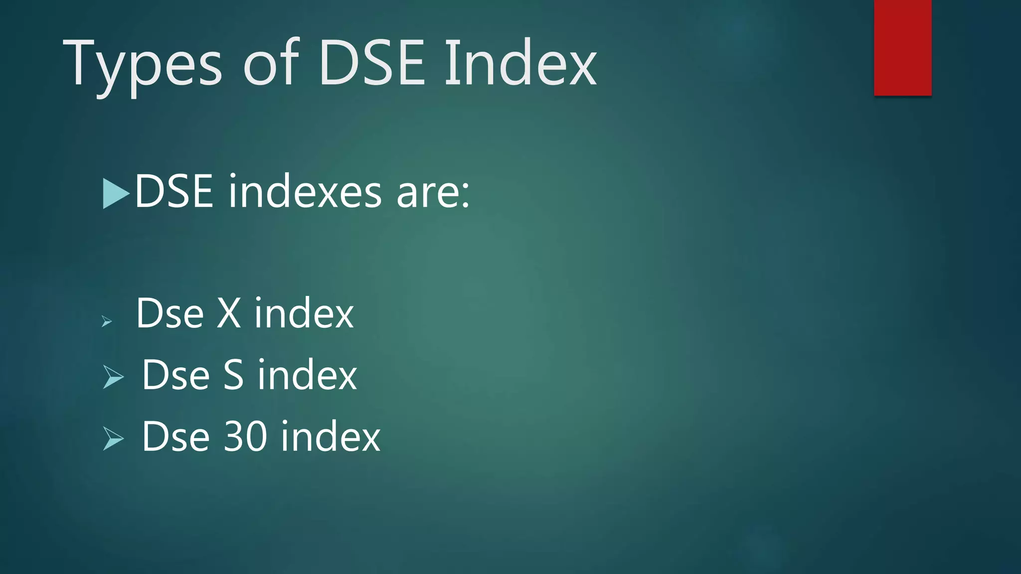 Dhaka stock exchange | PPTX