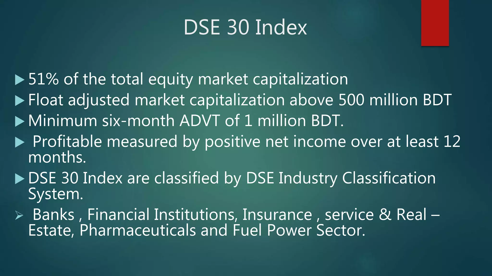 Dhaka stock exchange | PPTX