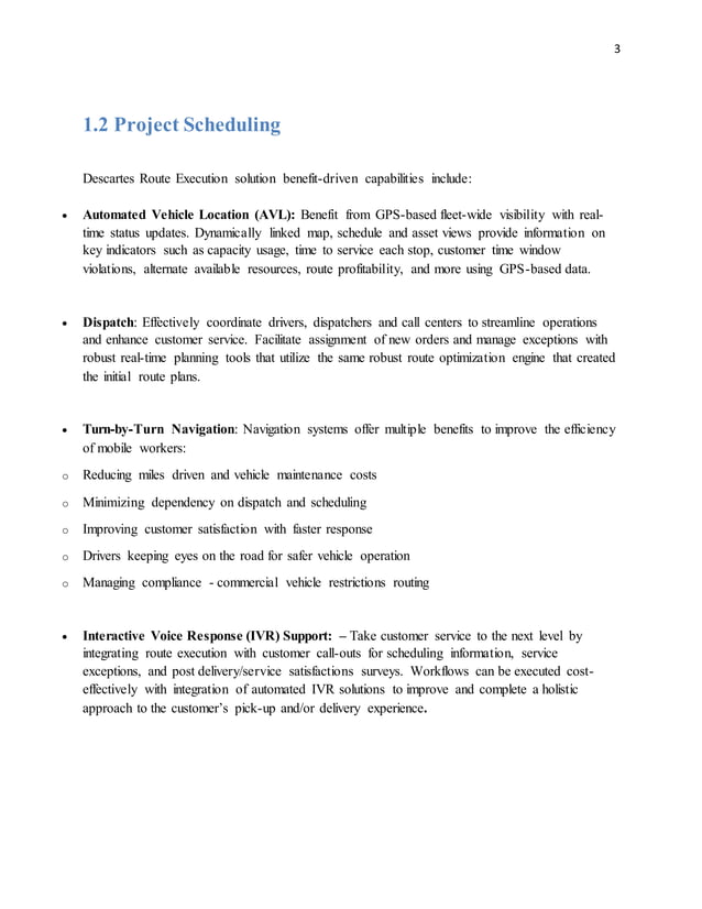 vehicle management system project report | DOCX