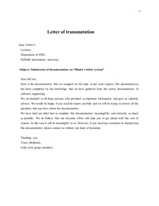 vehicle management system project report | DOCX