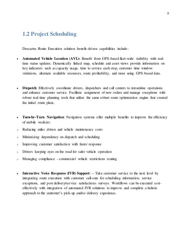 vehicle management system project report