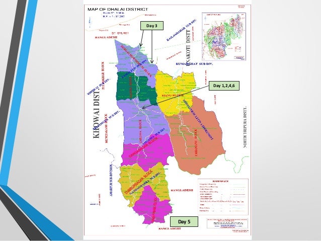 Dhalai district visit