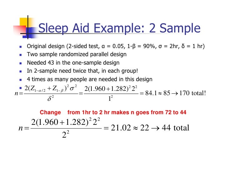 Power Analysis and Sample Size Determination