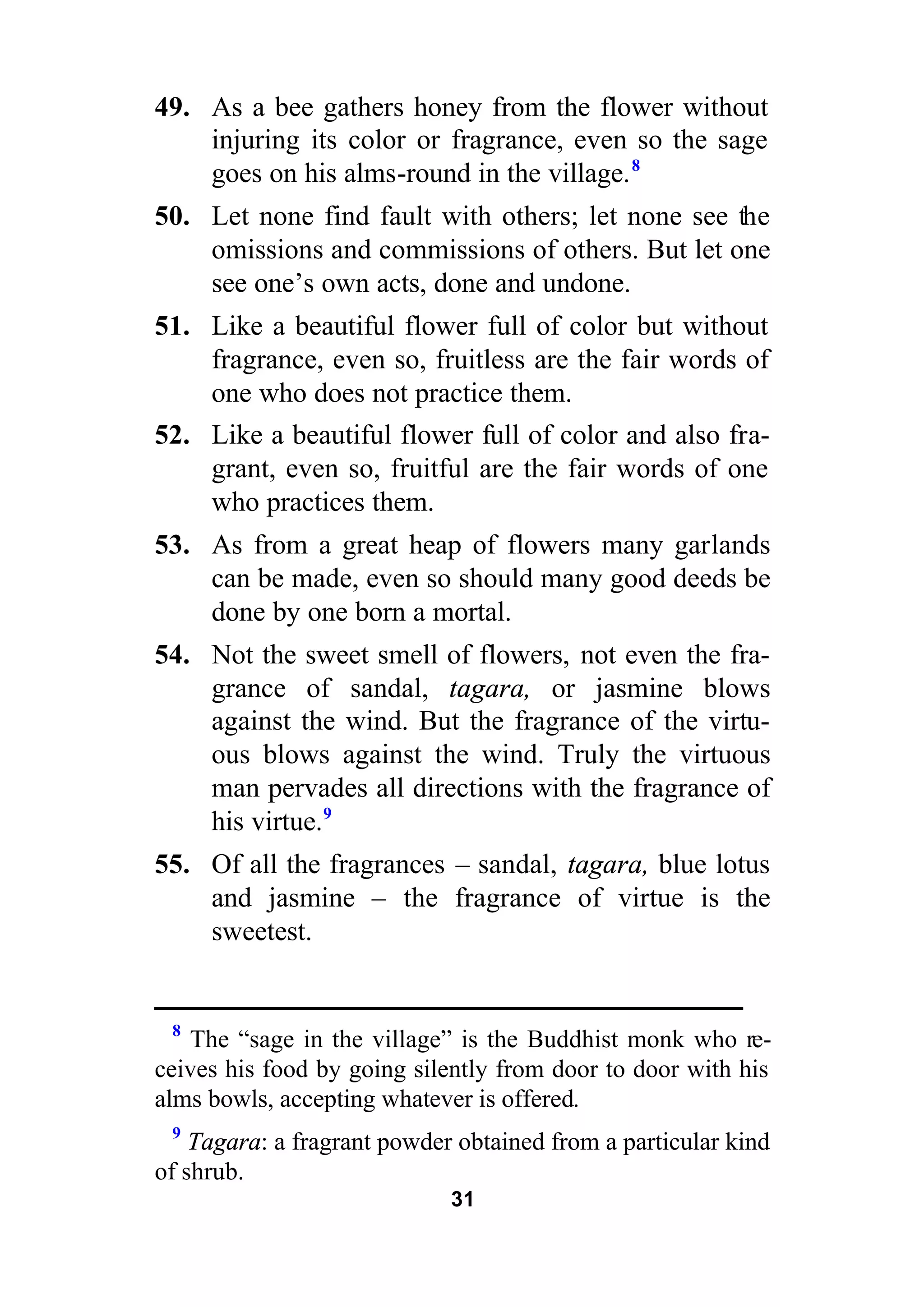 Dhammapada | PDF | Buddhism | Religion & Spirituality