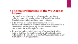 WTO world health organization | PPT