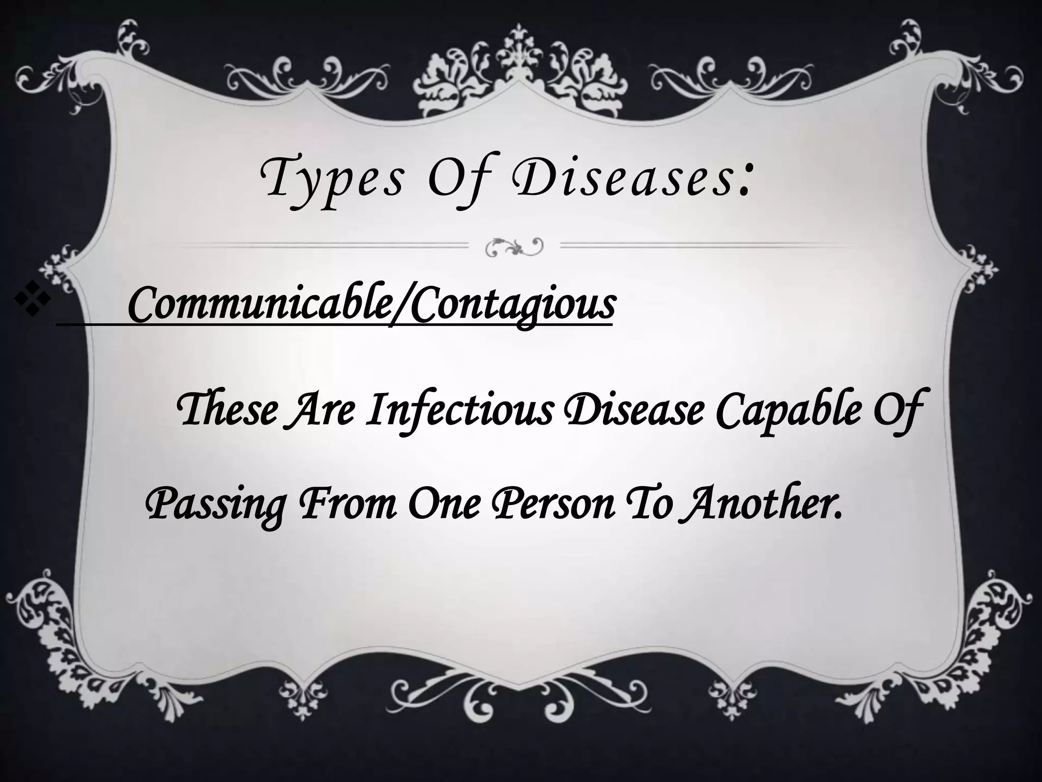 communicable Diseases | PPTX