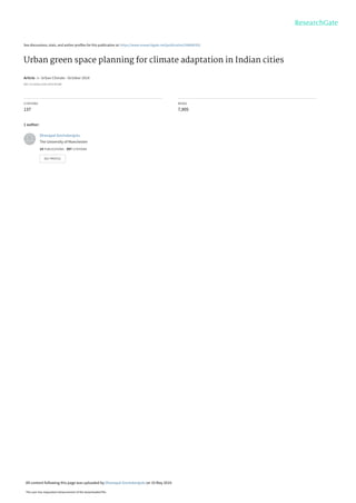 DhanapalUrbanClimate.pdf | Environmental Services Industry | Industries