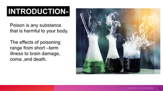 Poisoning ppt | PPT