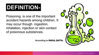 Poisoning ppt | PPT