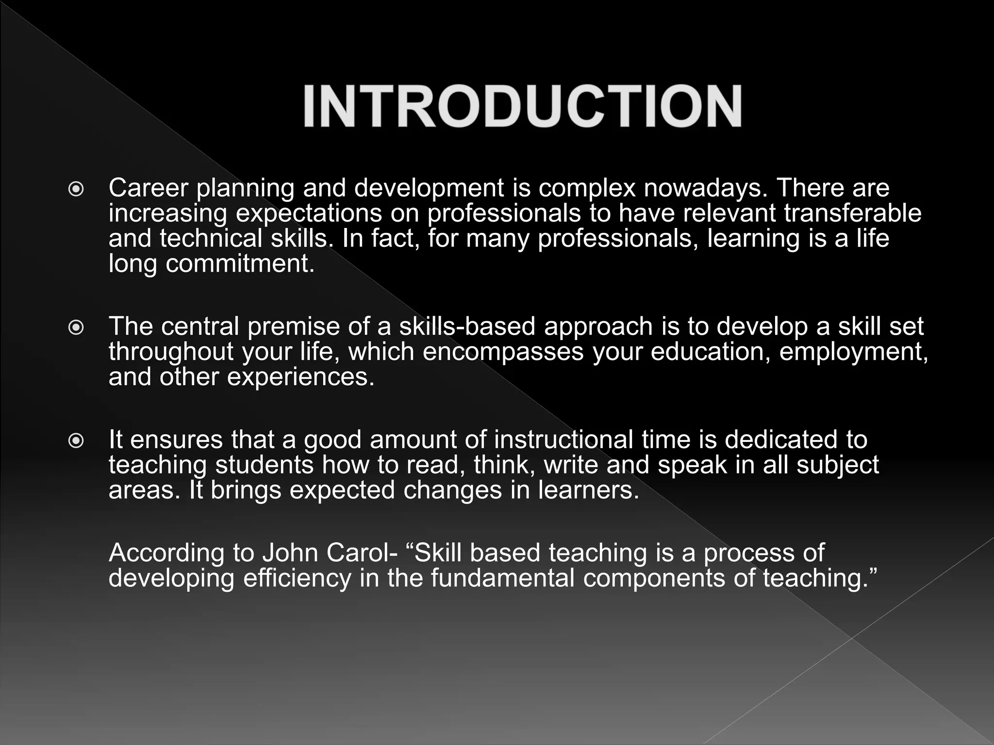 skilled based education | PPTX