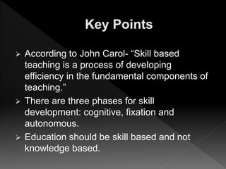 skilled based education | PPTX