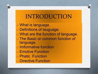 Language | PPTX