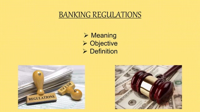 Banking regulations And Role Of RBI | PPTX | Business Banking & Finance ...