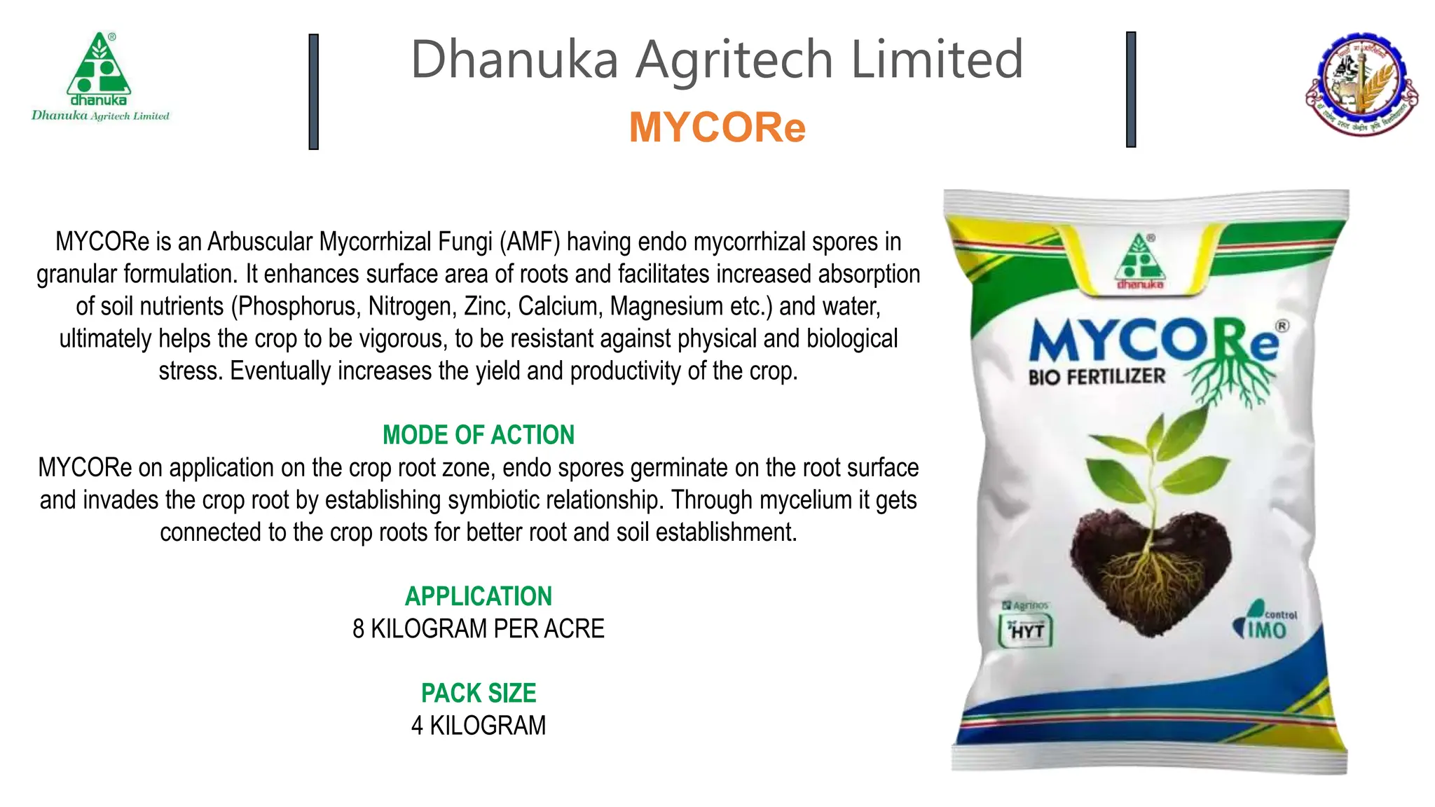 Dhanuka Agritech Limited - Sales and Marketing Intern | PPTX