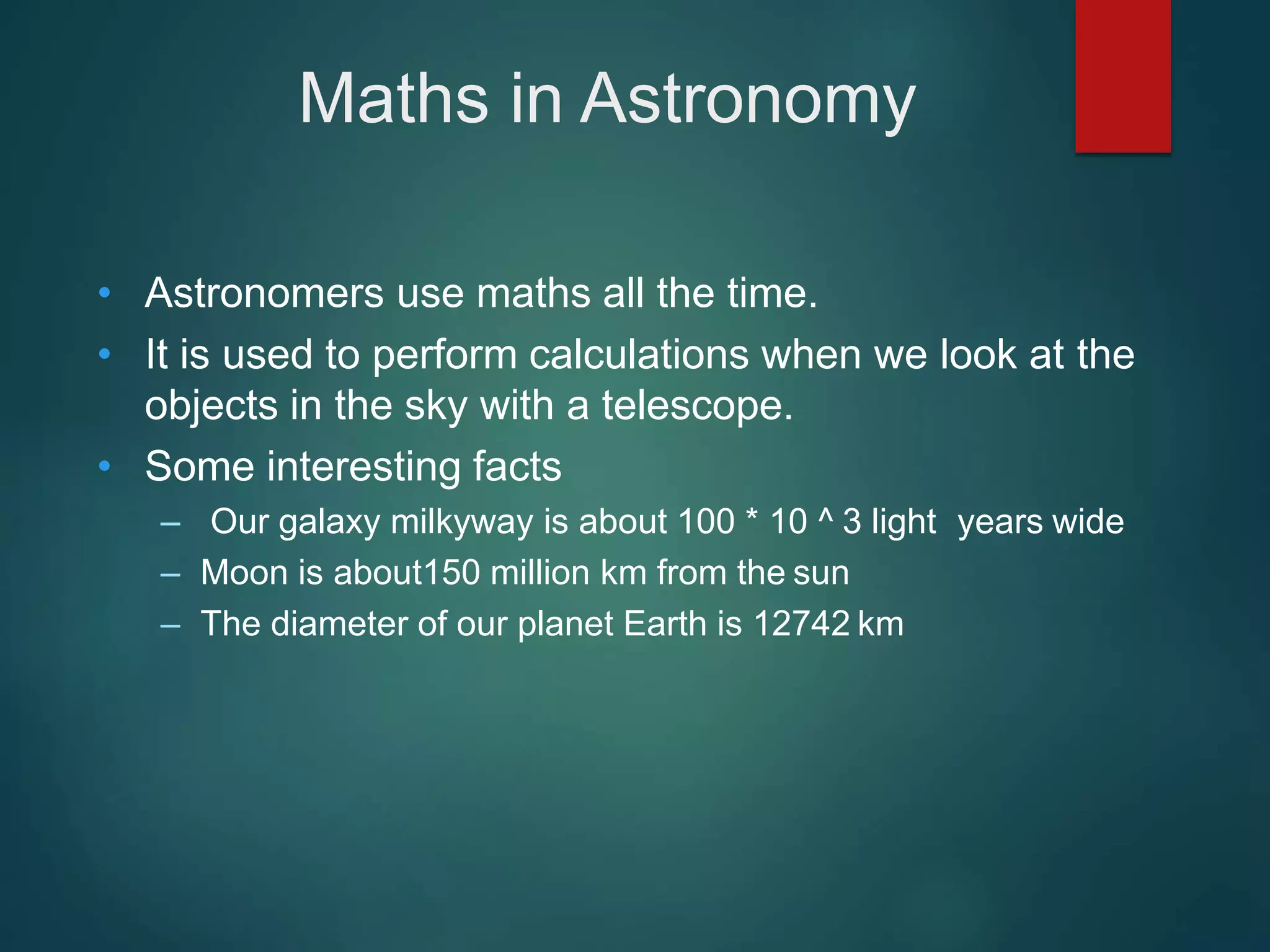 Role of mathematics in science and engineering | PPTX