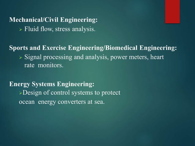 Role of mathematics in science and engineering | PPTX | Civil ...