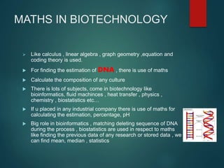 Role of mathematics in science and engineering | PPTX